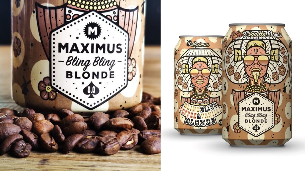 Extra winterwarmte met Bling Bling Coffee Vanilla Blonde van Maximus ...