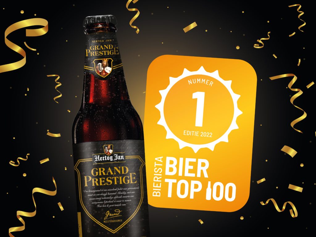 Hertog Jan Grand Prestige nummer 1 in de Bierista Bier Top 100 - 2022 ...