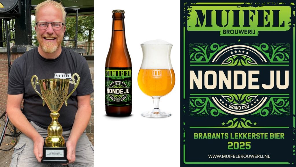 Muifels Nondeju Grand Cru Brabants lekkerste bier 2025 - bierradio.nl